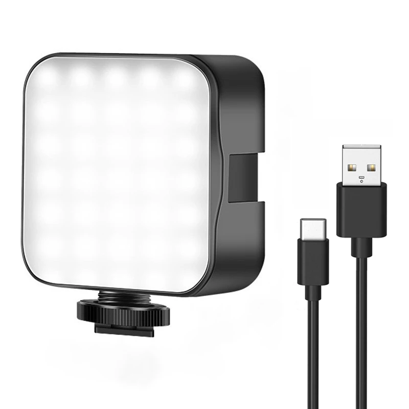 New-Rechargeable-6500K-LED-Video-Light-Mini-Camera-Light-Fill-Lamp ...