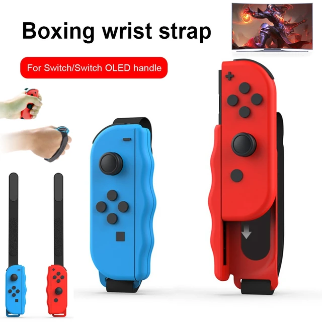 For Nintendo Switch Controller Hand Grips With Wrist Straps