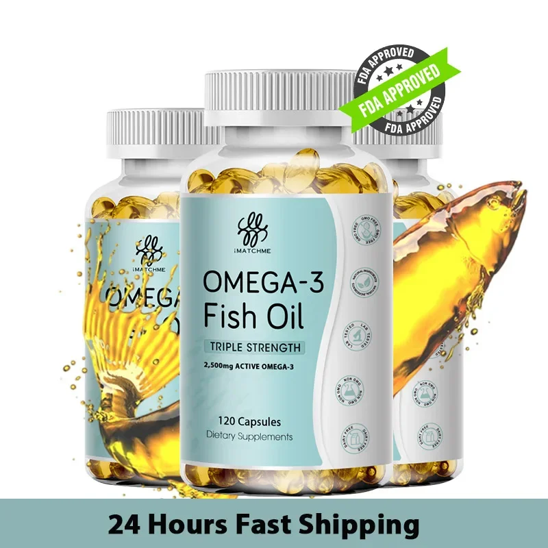 Omega-3-Fish-Oil-Capsules-Intelligence-development-Helps-Support-Brain ...