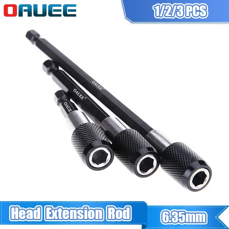 150mm Screwdriver head extension rod Magnetic Screwdriver Quick Self ...