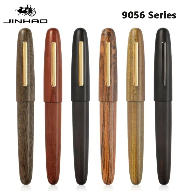 Jinhao-9056-Natural-Wood-Fountain-Pen-EF-M-F-Extra-Fine-Nib-Ink-Pen ...
