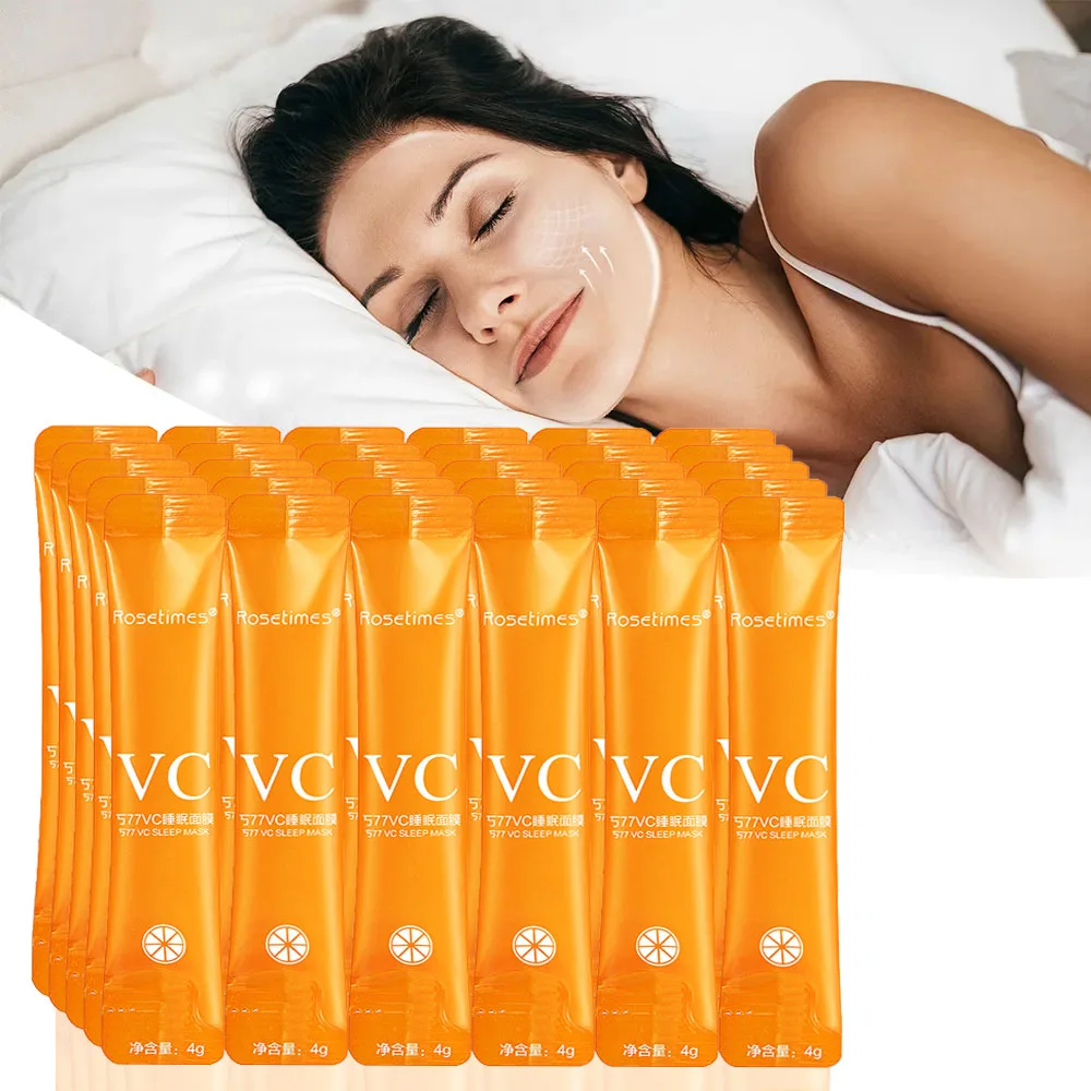 30pcs-Vitamin-C-Sleeping-Masks-Beauty-Face-Moisturizing-Skin-Rejuvenation-Firming-Disposable-No ...