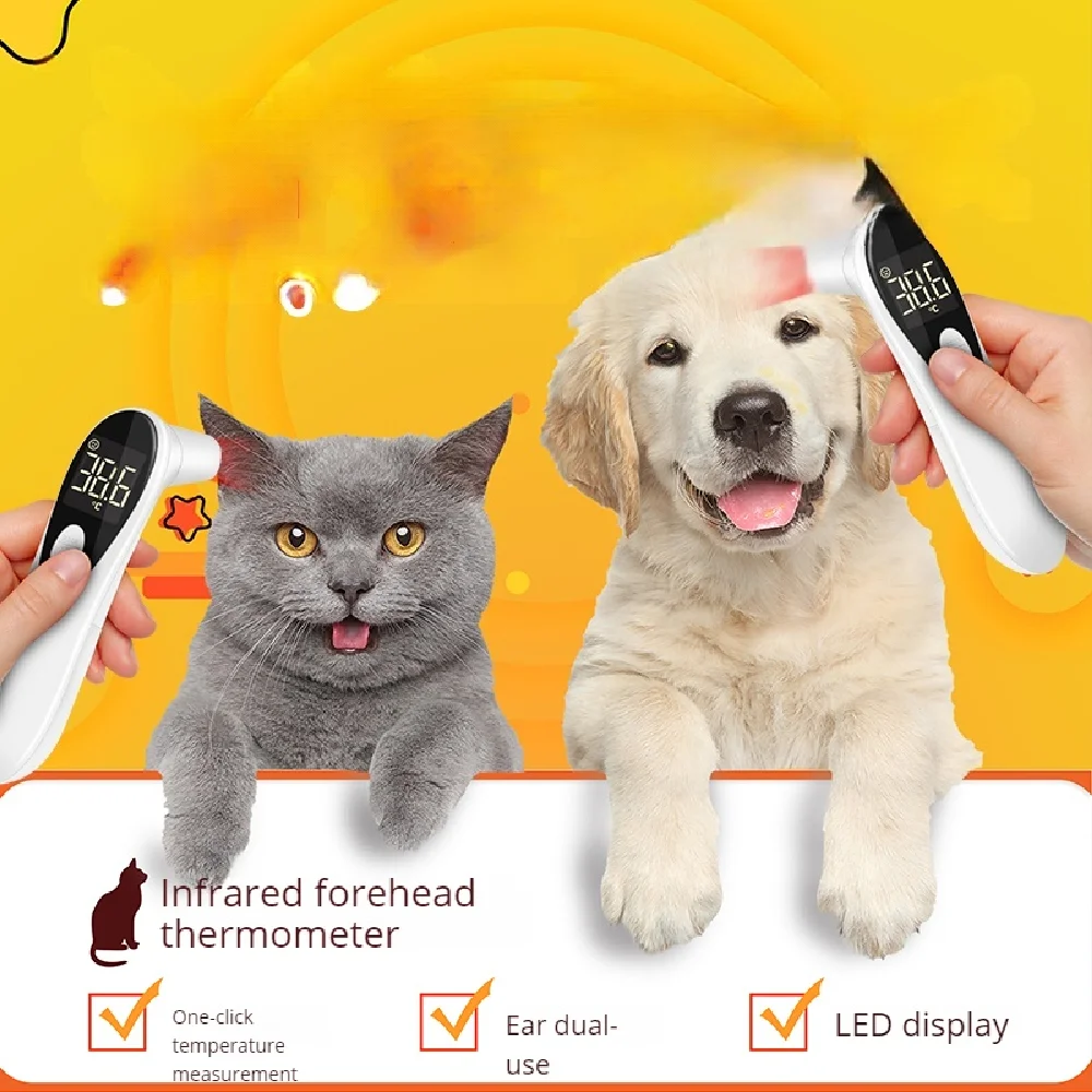 Animal Temperature Measuring Instrument Veterinary Thermometer Pet ...