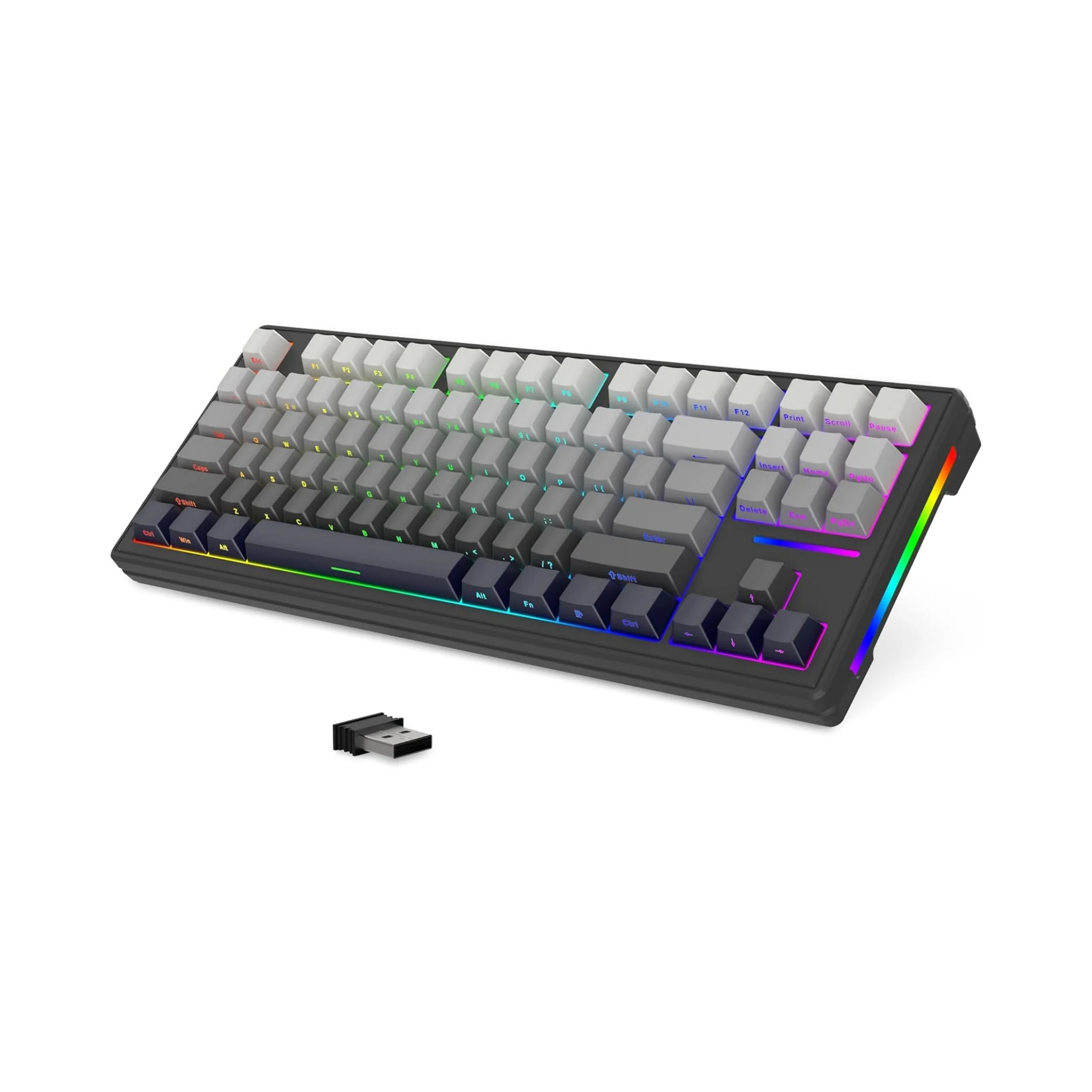 MAMBASNAKE-x-ATTACK-SHARK-M87-75-Wireless-Gaming-Keyboard-TKL-80-Gasket ...