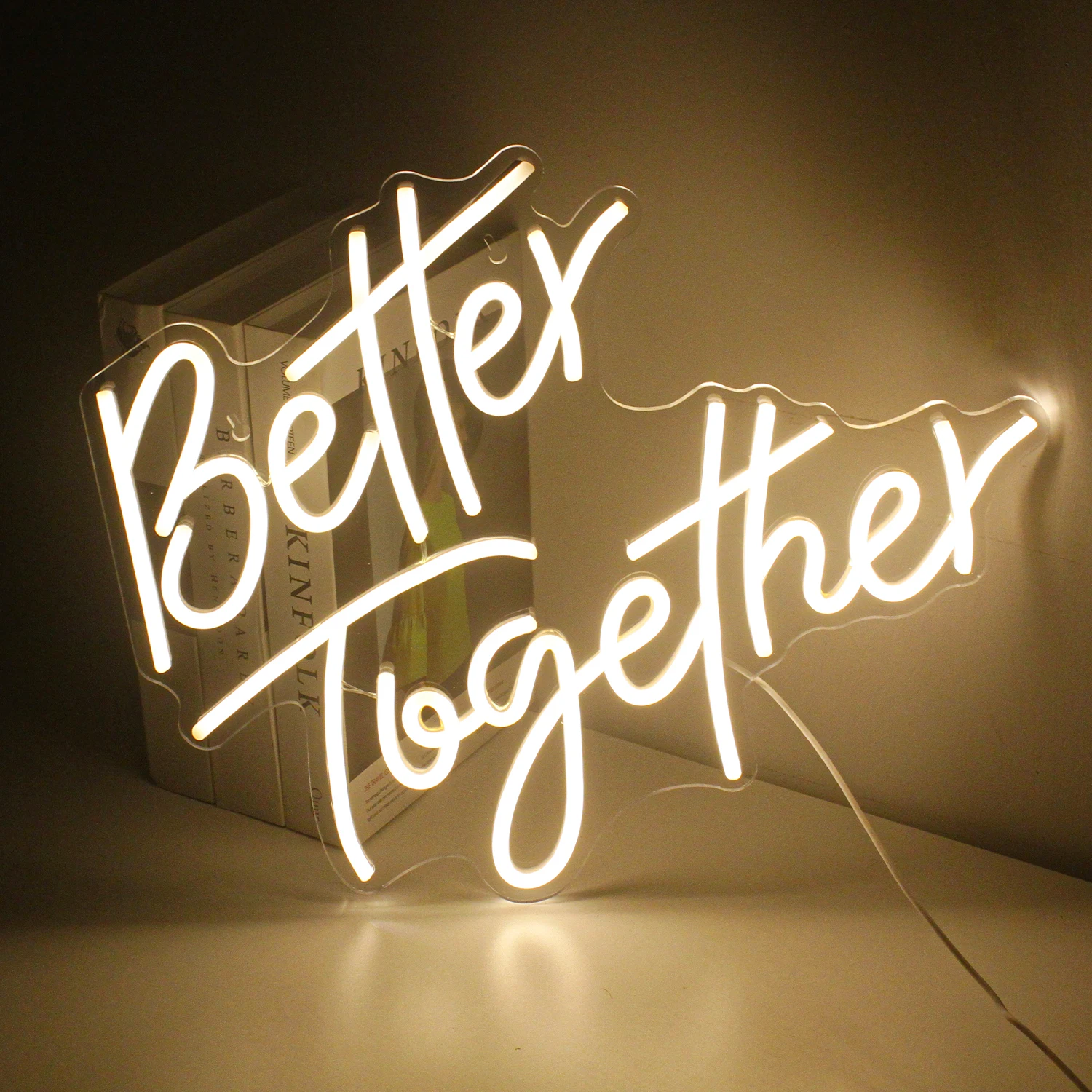Better Together Neon Sign LED Light Home Art Wedding Bar Bedroom ...