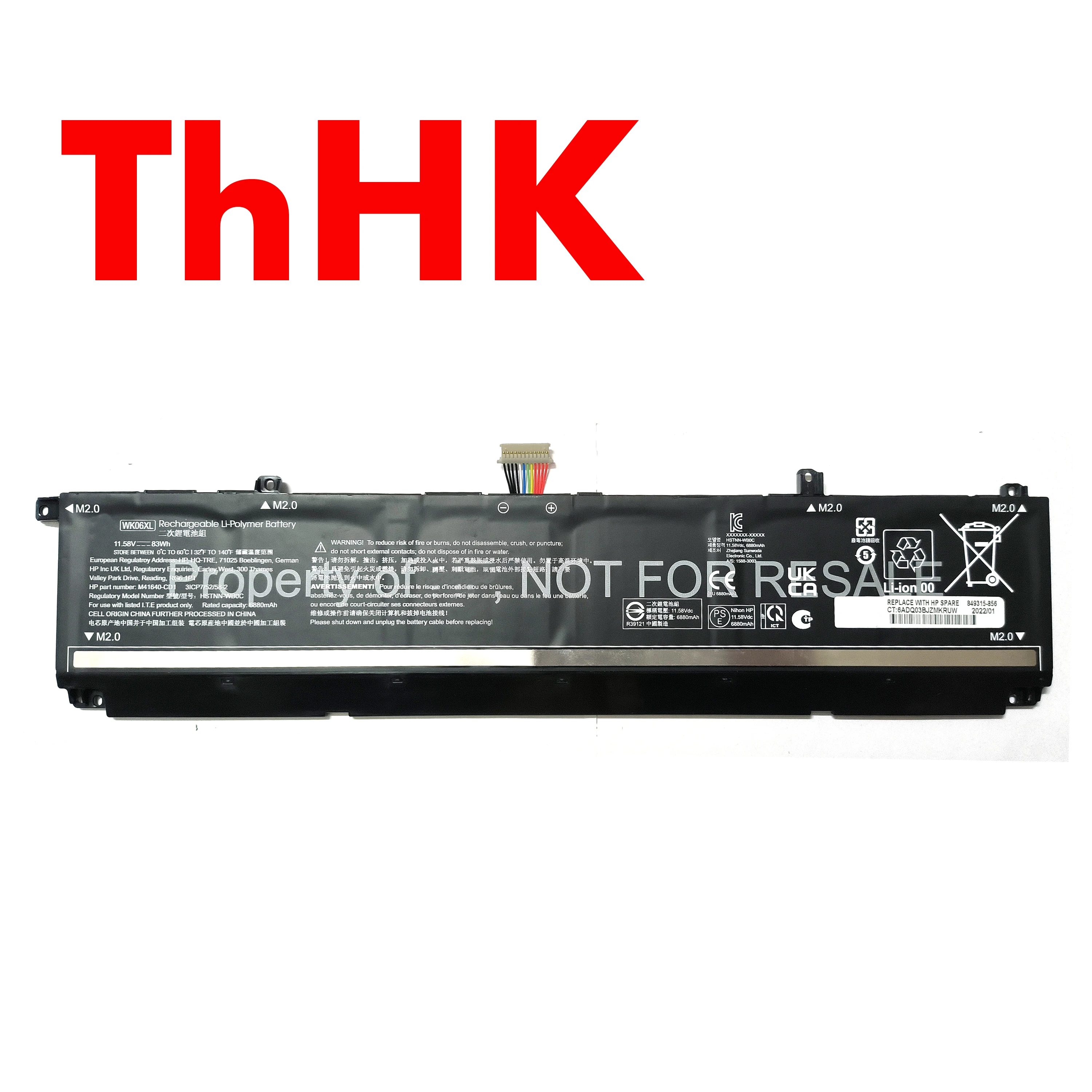 Batería Original para HP Omen 16-b0013dx, Original, WK04XL, WK06XL ...