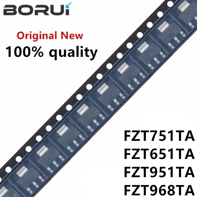 10pcs FZT751TA SOT 223 FZT751 SOT223 FZT 751 SOT FZT951TA FZT951 ...