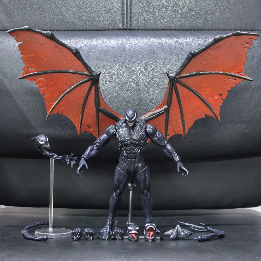 Venom-Movie-6-Scale-Action-Figure-Edward-Brock-Wings-King-In-Black-Let ...