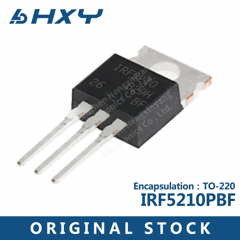 10pcs-IRF5210PBF-Silk-screen-IRF5210-TO220P-channel-power-field-effect ...