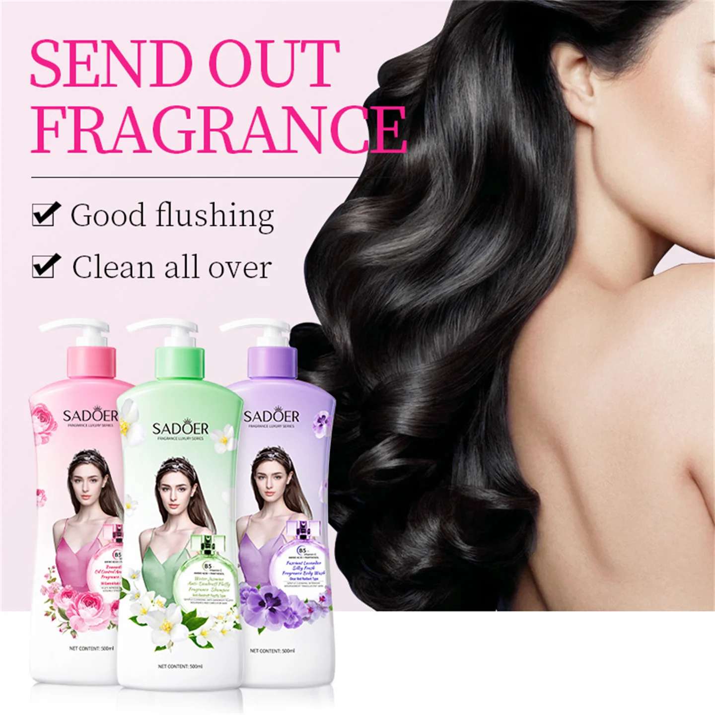 Rejoice Shampoo Model