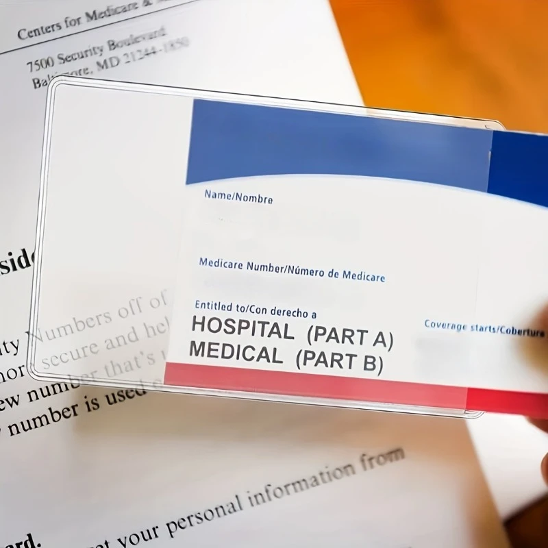 Medical Card Protective Cover Social Security Card Credit Card Scratch ...