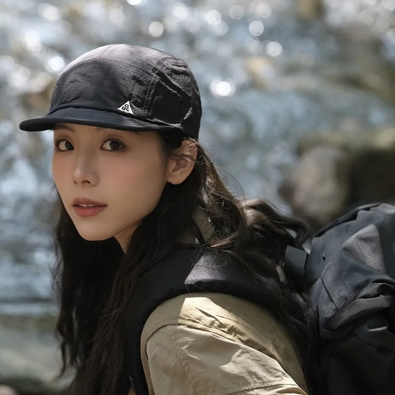 Japanese-Retro-Short-Brim-5-panel-Baseball-Caps-Women-Spring-and-Summer ...