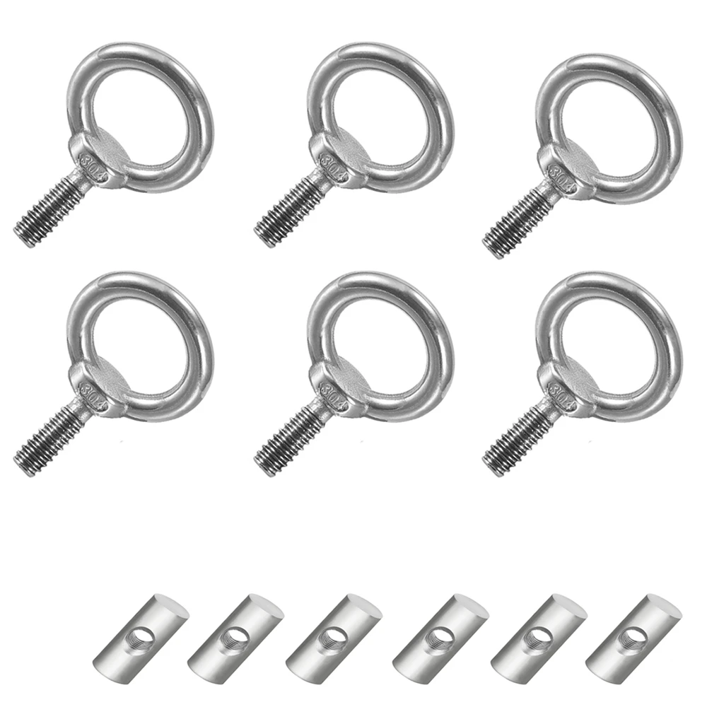 Track Mount Tie Down Eyelet,M4 Lifting Eye Nut,304 Stainless Steel,for ...