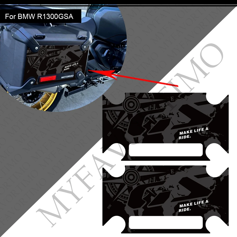 R1300GS Motorcycle Trunk Luggage Stickers Side Top Cases Suitcase ...