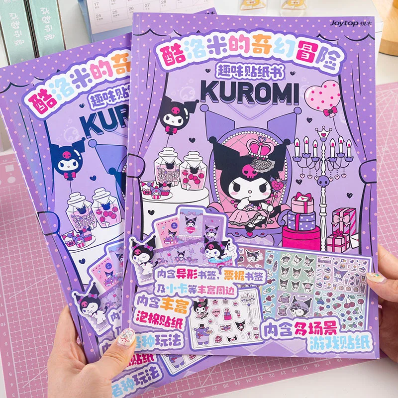 Kawaii-Sanrio-HelloKitty-Kuromi-Coloring-Book-Exquisite-Anime-Cute ...