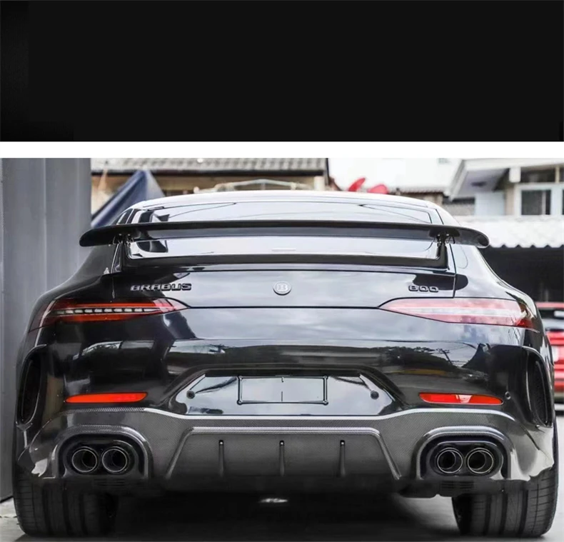 For Mercedes Benz AMG GT63 GT63S 4-Door 2019-2023 Real Carbon Fiber ...