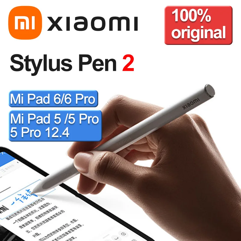 Xiaomi-Smart-Stylus-Pen-para-Escrita-e-Tablets-2-Generation-240Hz-152mm ...