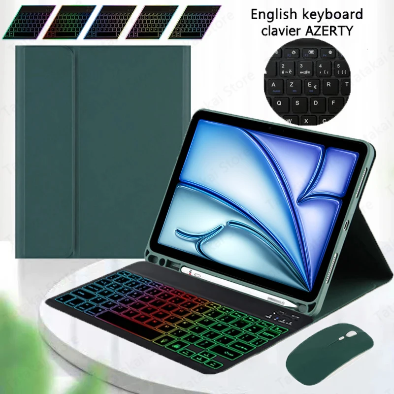 Rainbow-Backlit-Keyboard-for-iPad-Air-11-inch-2024-M2-Air-6th ...