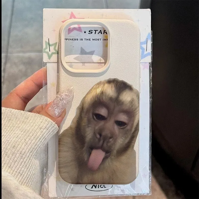 Cute And Fun Monkey Phone Case For Samsung Galaxy S25 FE S24 Ultra S23 ...