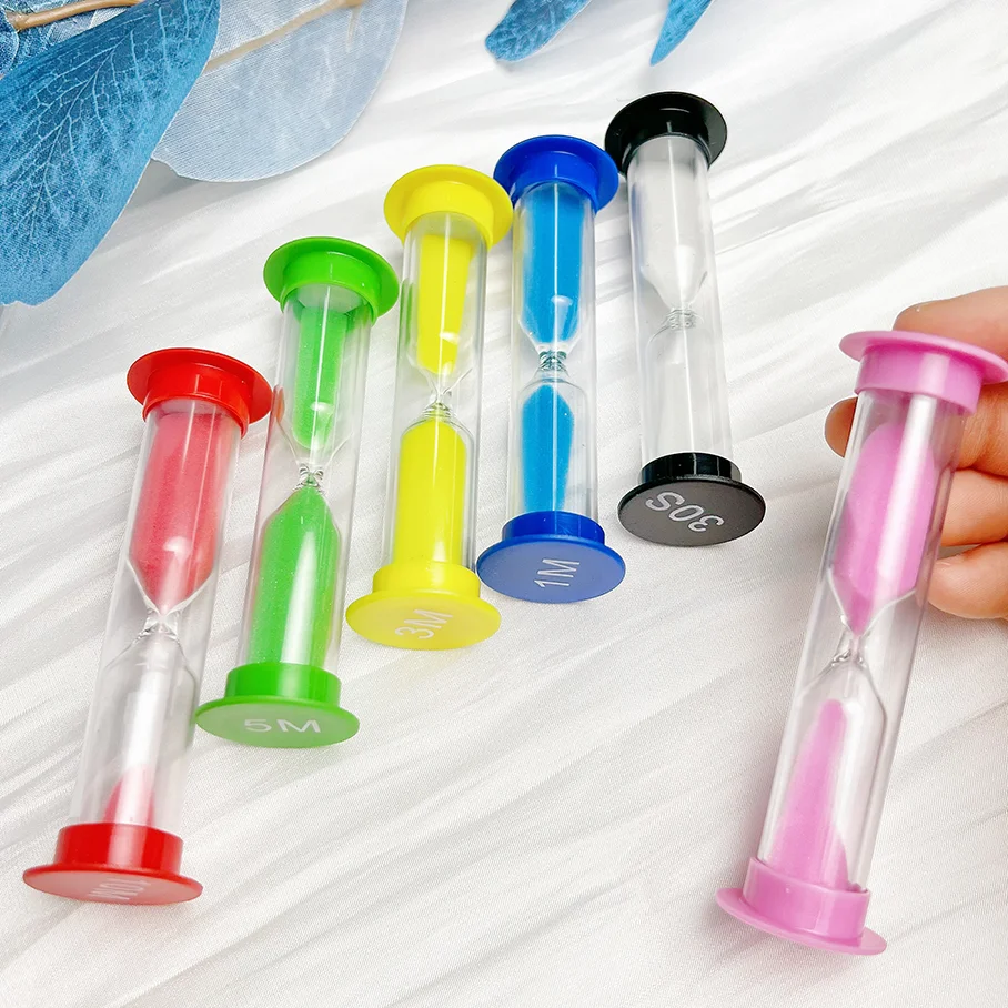 3-Minute-Sand-Timer-for-Kids-Small-Smiley-Acrylic-Hourglass-Mini-Sand ...