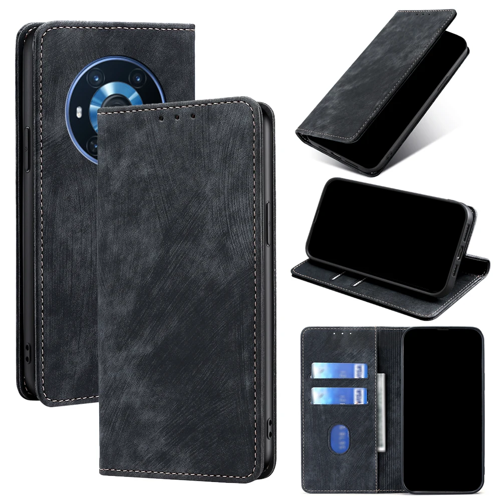 Luxury-Bussiness-Leather-Phone-Case-for-Honor-Magic-5-4-3-Lite-Play-40 ...