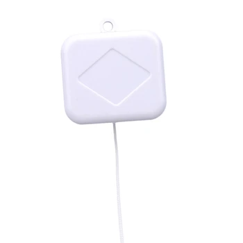 Pull String Cord Music Box White Baby Infant Kids Bed Bell Rattle Toy ...