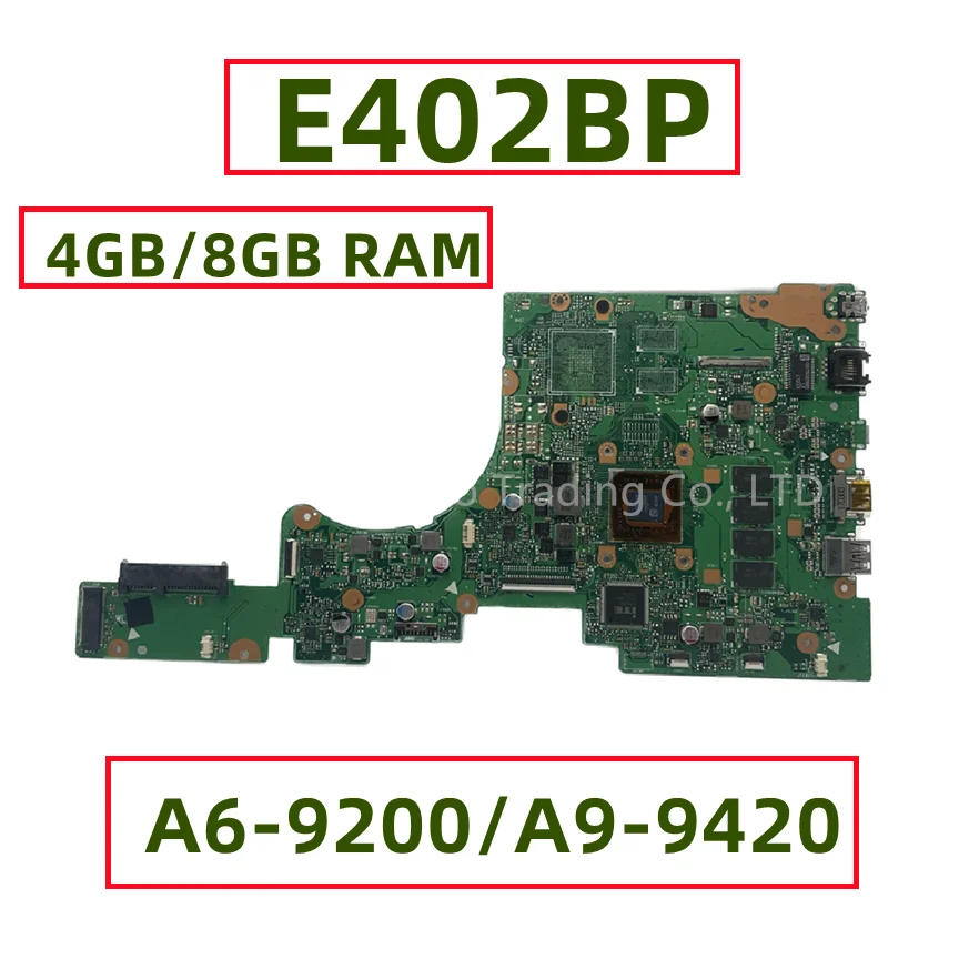 For ASUS VivoBook E402 E402B E402BA E402BP F402BA Laptop Motherboard ...