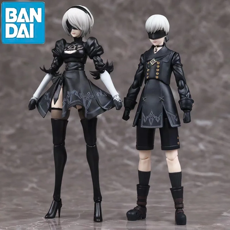 Bandai-figuras-de-acci-n-de-S-H-Figuarts-Shf-Nier-Automata-Yorha-2b-9s ...