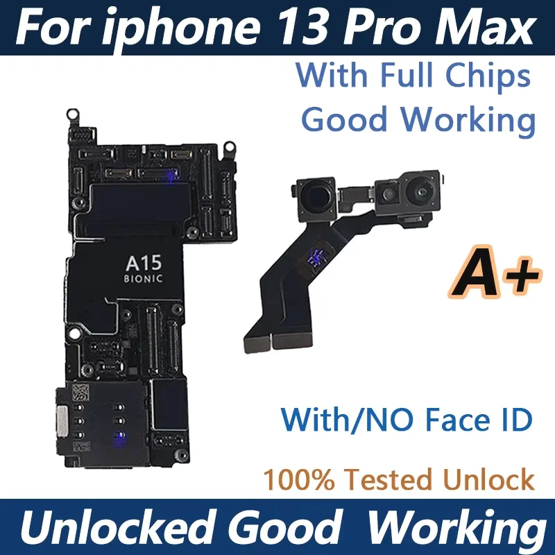 100% Working For iPhone 13 Pro max Motherboard Unlocked Clean iCloud ...