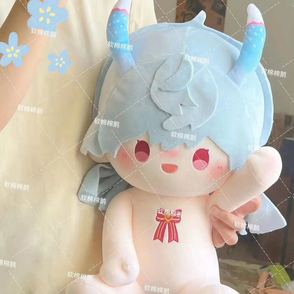 40CM-Anime-Sigewinne-Genshin-Impact-Cosplay-Plush-Doll-Body-Dress-Up ...