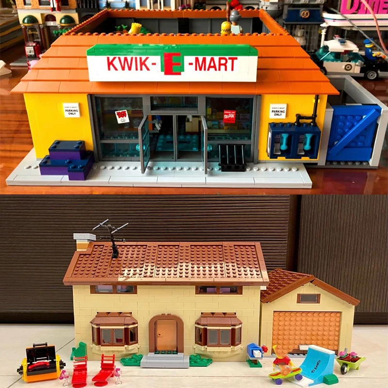 Simpsons-Action-Model-Building-Block-Bricks-Compat-vel-com-71016-71006 ...