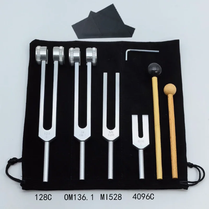 Aluminum Tuning Fork Musical Healing 528HZ 136 1HZ 128HZ 4096 Medical ...