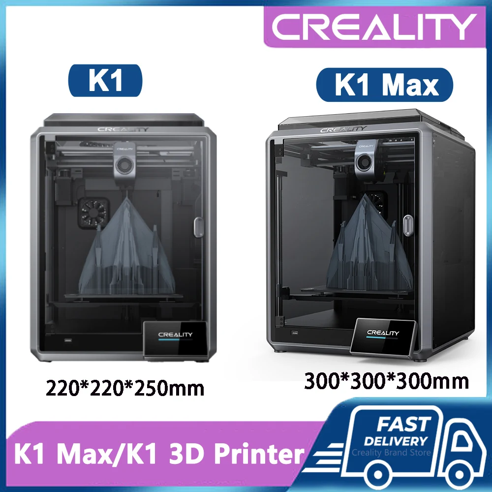 Creality-K1-Max-K1-3D-Printers-600mm-s-High-Speed-Auto-leveling-with-4 ...