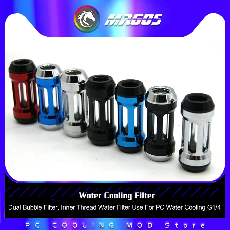 Dual Bubble Filter, Inner Thread Water Filter Use For Pc Water Cooling ...