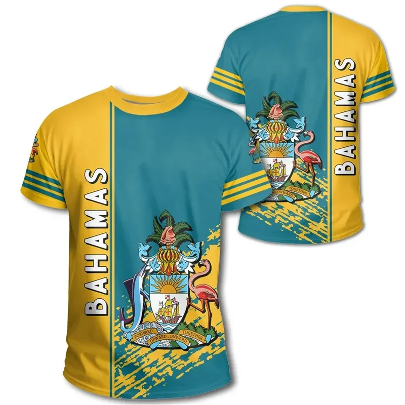 Fashion-Bahamas-Flag-T-Shirt-For-Men-3D-Printed-T-Shirt-Tops-Summer ...