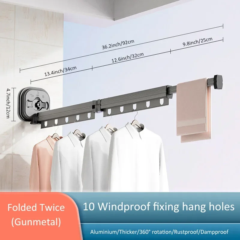 Suction-Folding-Clothes-Drying-Rack-Indoor-Household-Balcony-Non ...