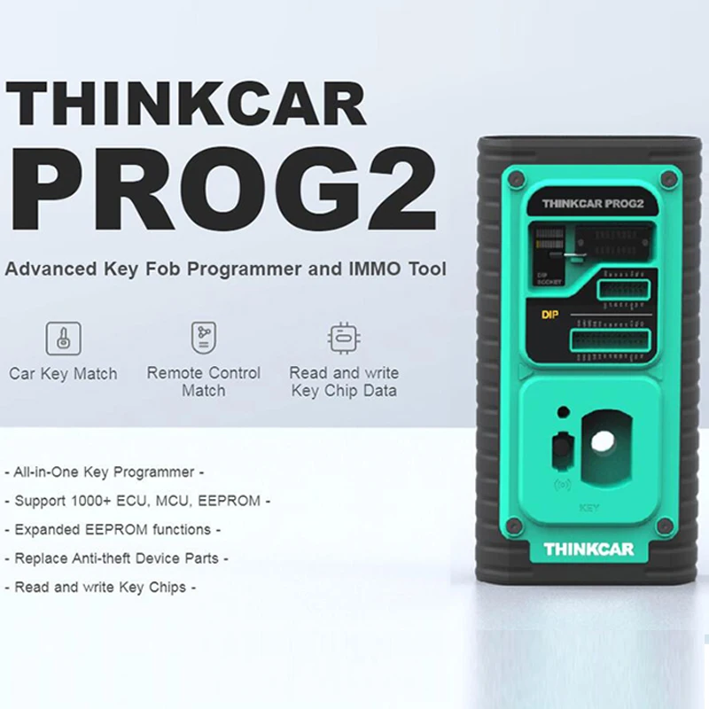 오리지널 THINKCAR PROG2 PROG 2 고급 키 포브 프로그래머 및 IMMO 도구, 자동차 키 매치, 원격 제어, 읽기 쓰기 키 칩 일치| | - AliExpress