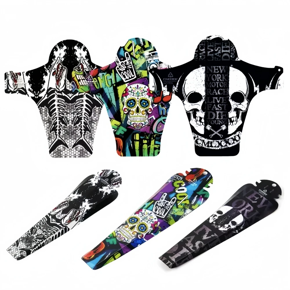 Chooee Mountain Bike Fender Set, Front And Rear Saddle Mudguard For MTB ...