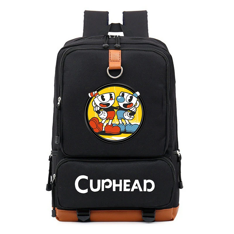 Cuphead-Game-Mugman-Backpack-For-Boys-Girls-Travel-Shoulder-Backpack ...