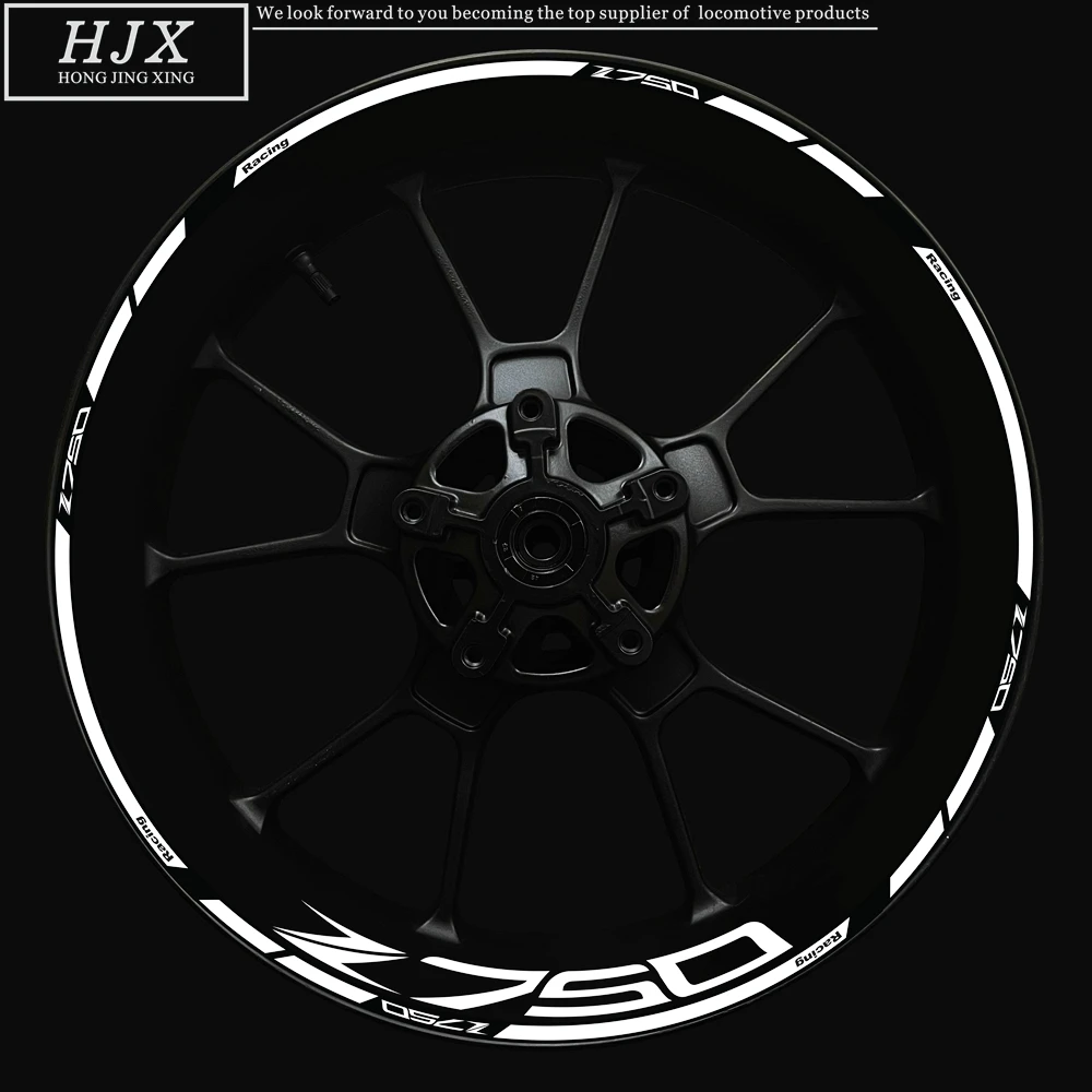 New-Front-And-Rear-Set-Z750-Logo-Wheel-Hub-Decal-Decoration-For ...