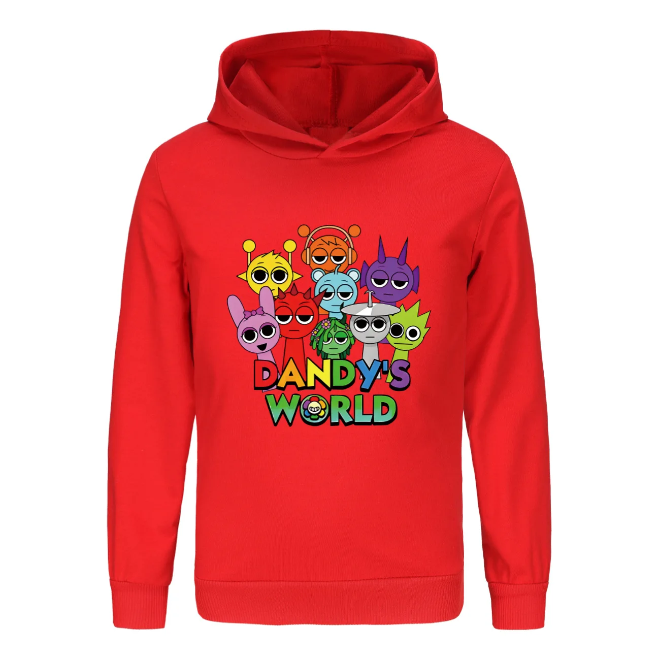 Hot Sprunki Cartoon Clothes Kids Horror Game Incredibox Hoodie Baby ...