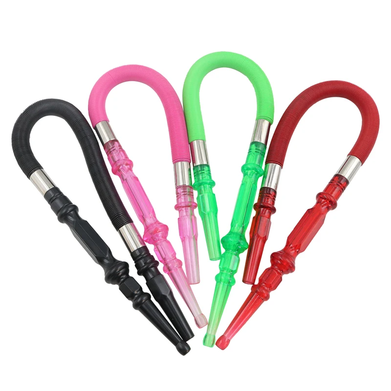 SY-1PC-Hookah-Retractable-Hose-with-Acrylic-Stem-Nargile-Pipe-Tube ...