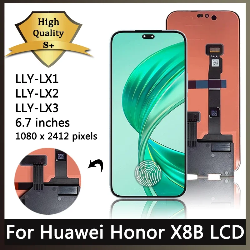 6-7-AMOLED-For-Huawei-Honor-X8B-LCD-LLY-LX1-LLY-LX2-LLY-LX3-Display ...