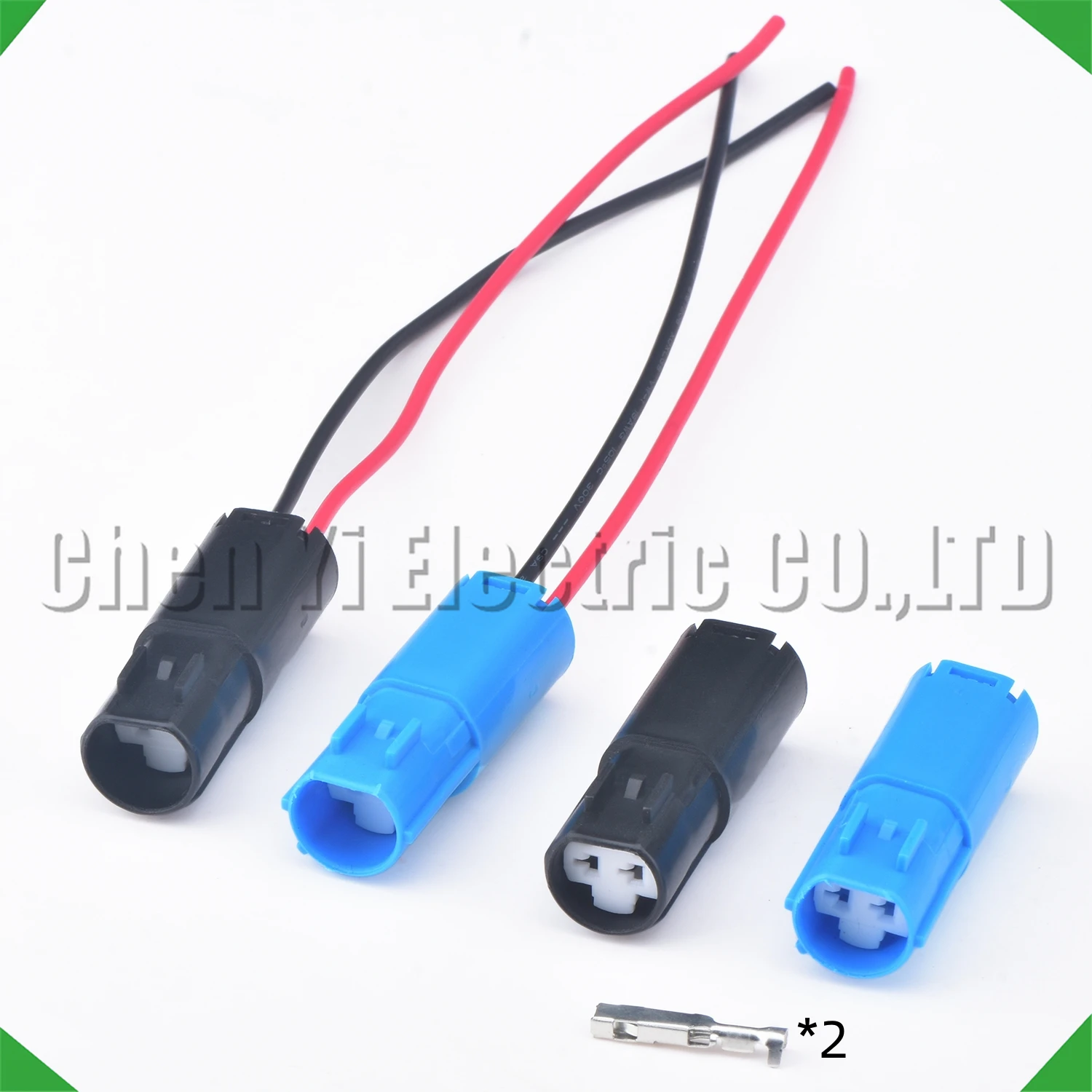 2 Pin automobile waterproof connector Crankshaft Position Sensor Wire ...