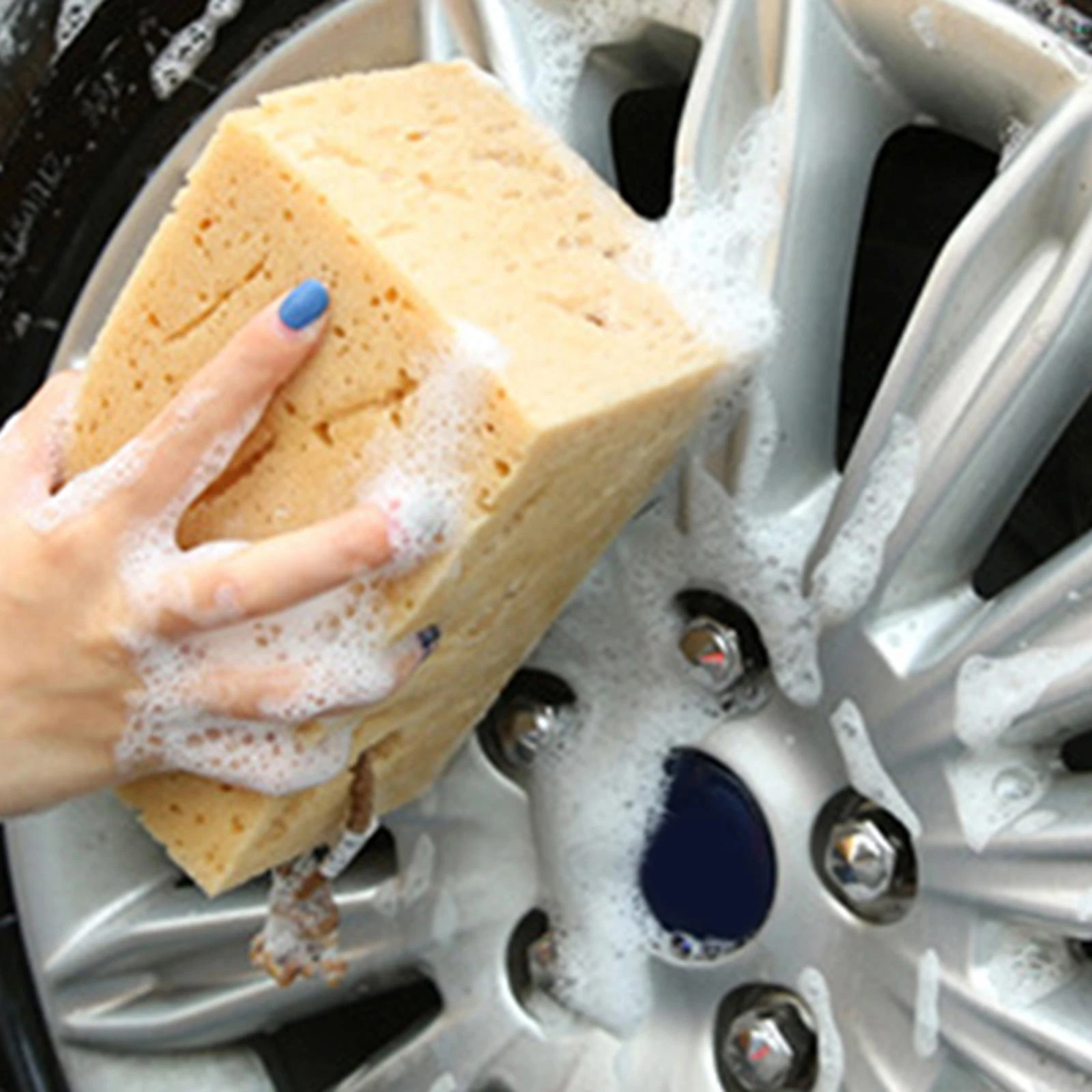Car Wash Sponge Block Easy Grip Block Wash Cleaner Fit for Bathroom ...
