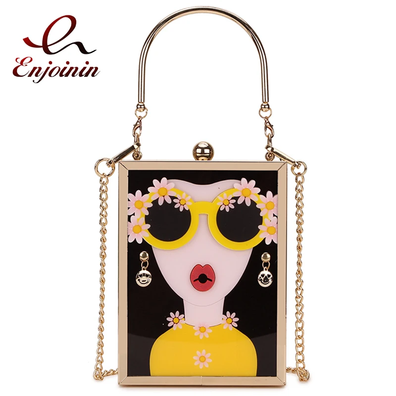 3D-Lady-Face-Acrylic-Box-Women-Purses-and-Handbags-Party-Clutch-Bag ...