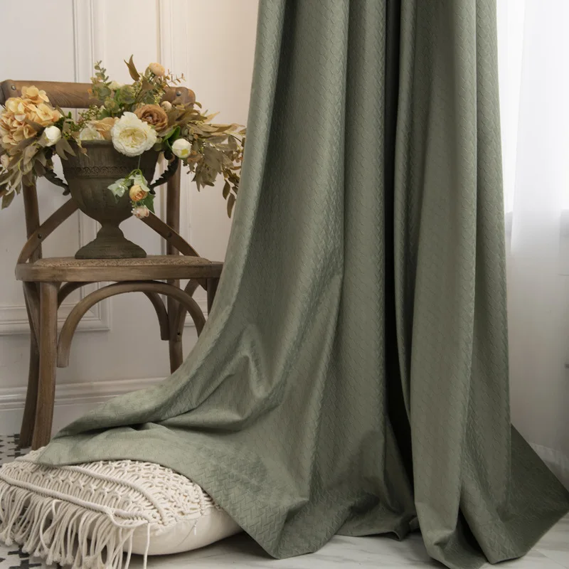 Light Olive Green Curtains