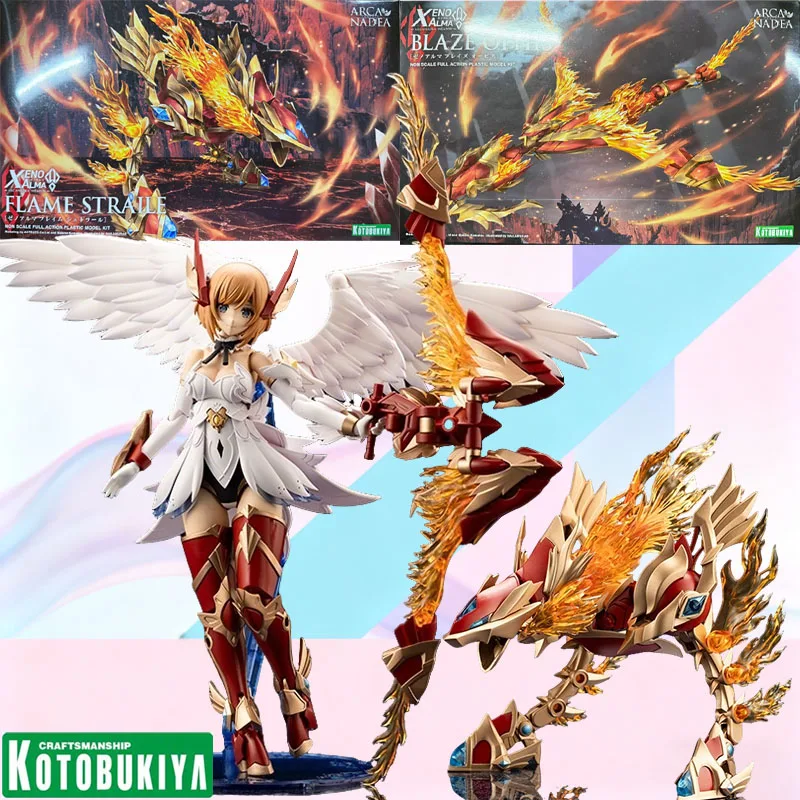 En Stock KOTOBUKIYA caja Original ARCA NADEA Blazing Orpheus FLAME ...