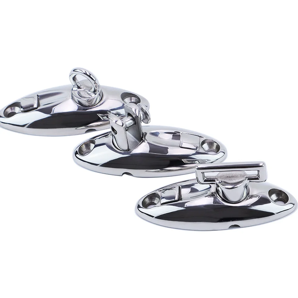 MARINE BOAT DURABLE BIMINI TOP CANOPY FITTING SS 316 TOP JAW