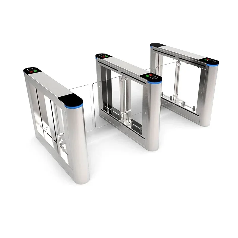 Swing-Turnstile-Gate-For-Access-Control-RFID-Barrier-Gate-Brushless ...